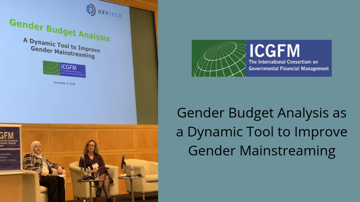 Gender Budget Analysis as a Dynamic Tool to Improve Gender ...