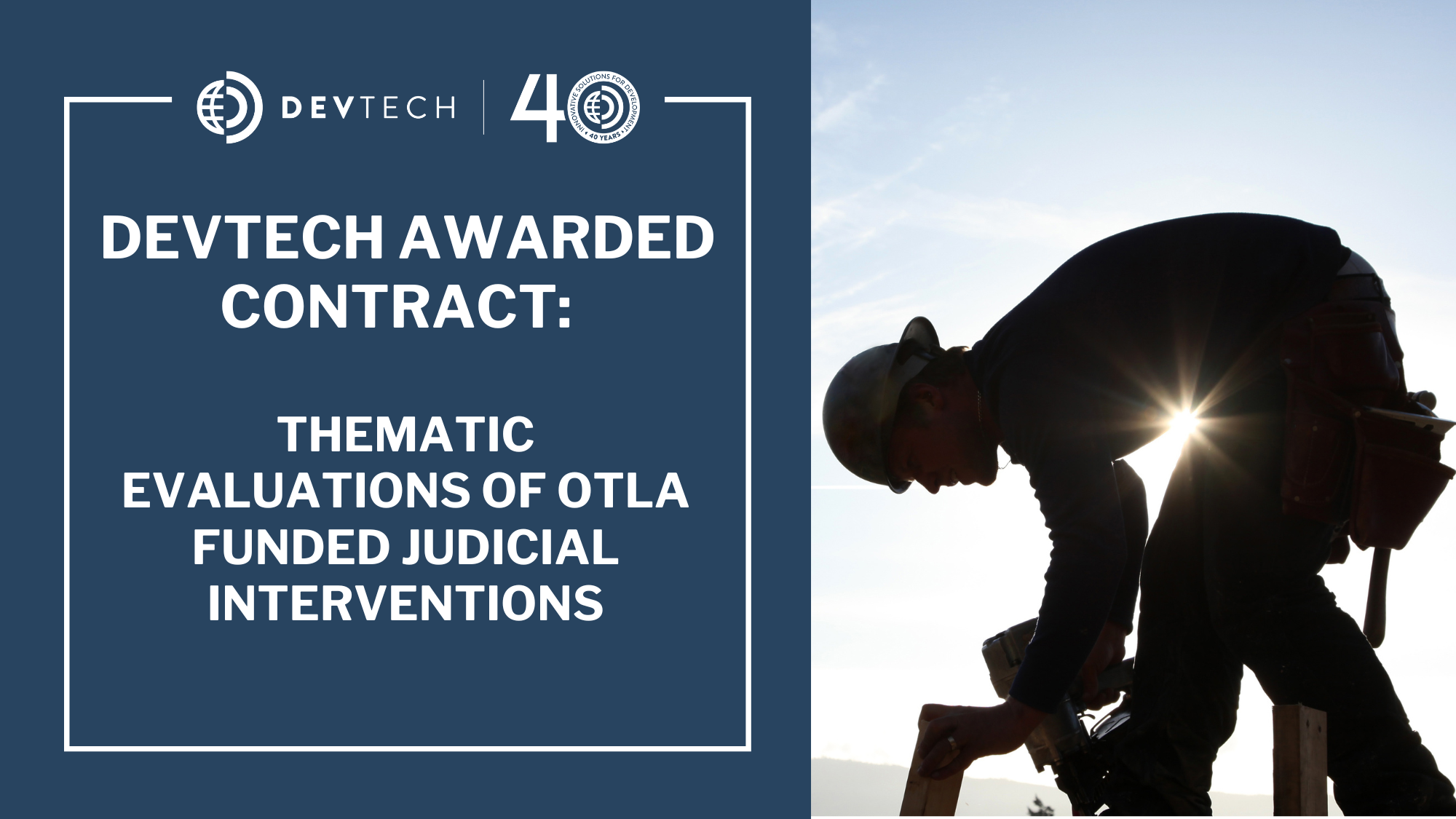 DevTech Wins Department of Labor Task Order - DevTech Systems, Inc.