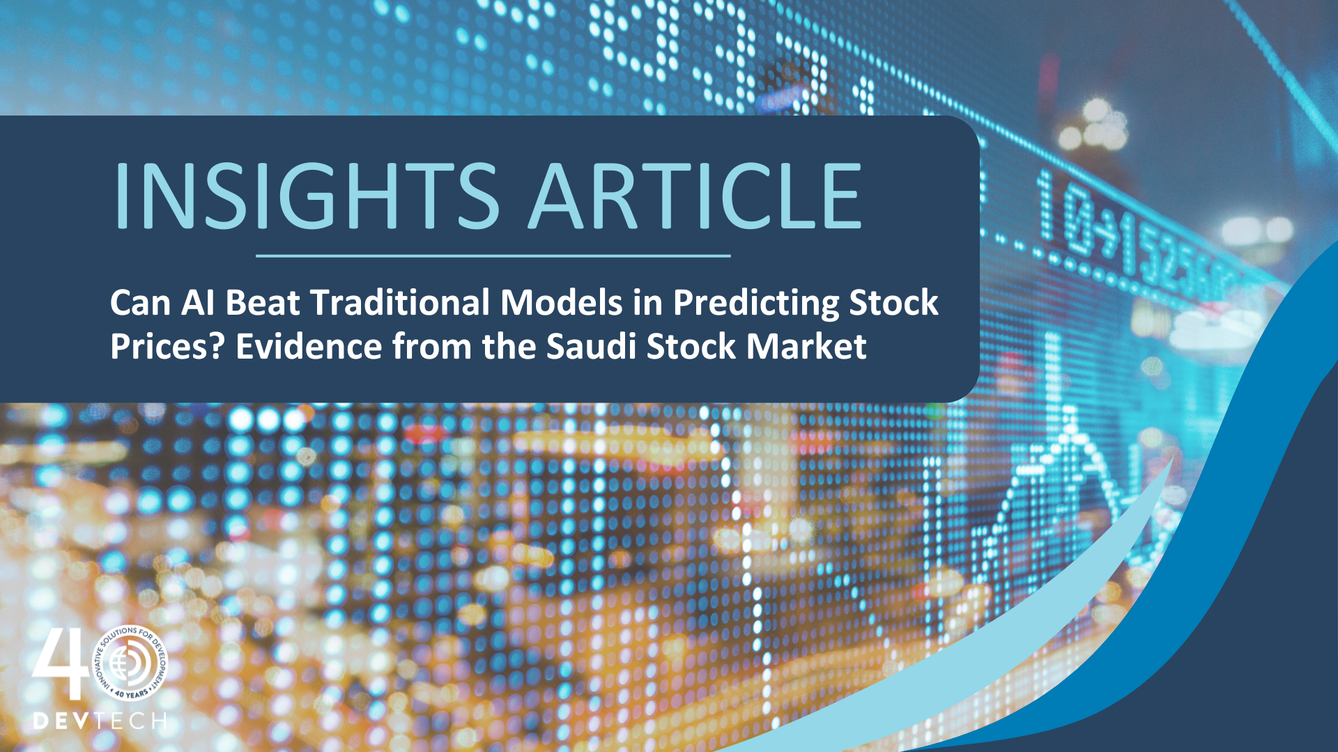 Can AI Beat Traditional Models in Predicting Stock Prices? Evidence from the Saudi Stock Market ...